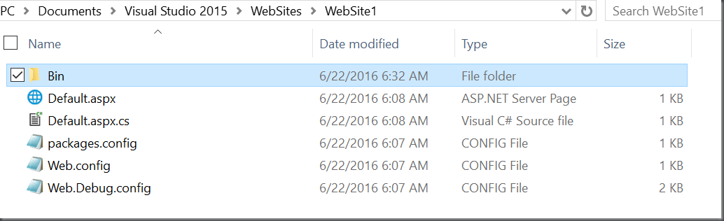 Deploy An Aspnet Website Not Web Application With Msdeploy Dotnet Catch Blogging Net C