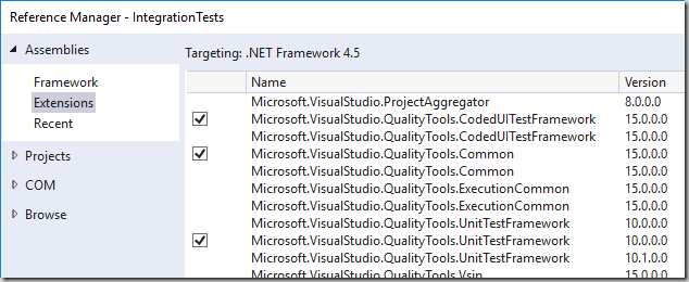 Upgrading Codedui Tests For Vs2017 Dotnet Catch Blogging Net C And Devops Topics