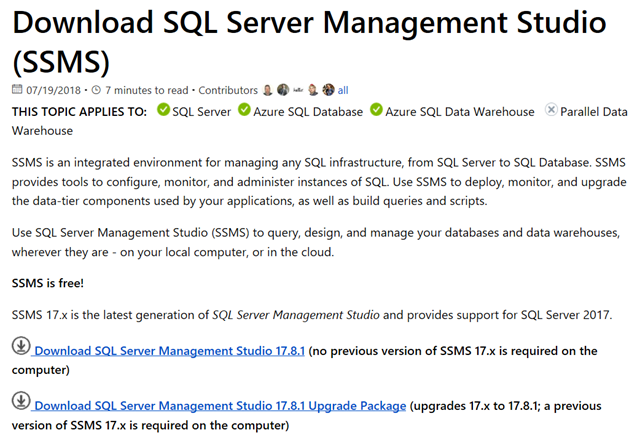 Deploy Dacpac To Sql Server 2017 Using Webdeploymsdeployexe Dotnet Catch Blogging Net C